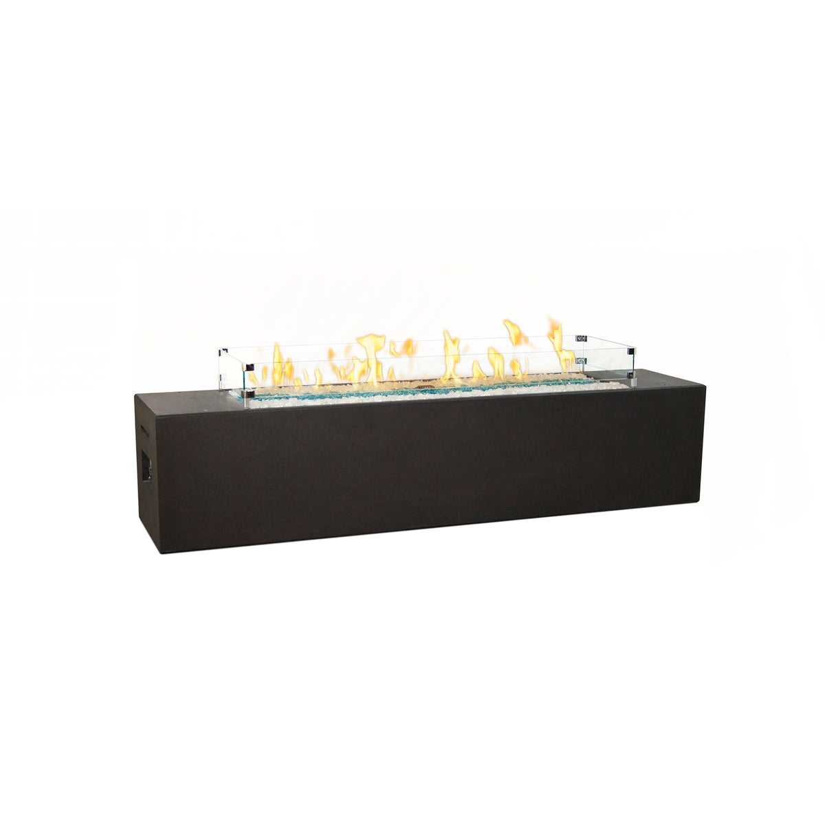 American Fyre Designs Low Milan Linear Fire Table — Elegant Home USA