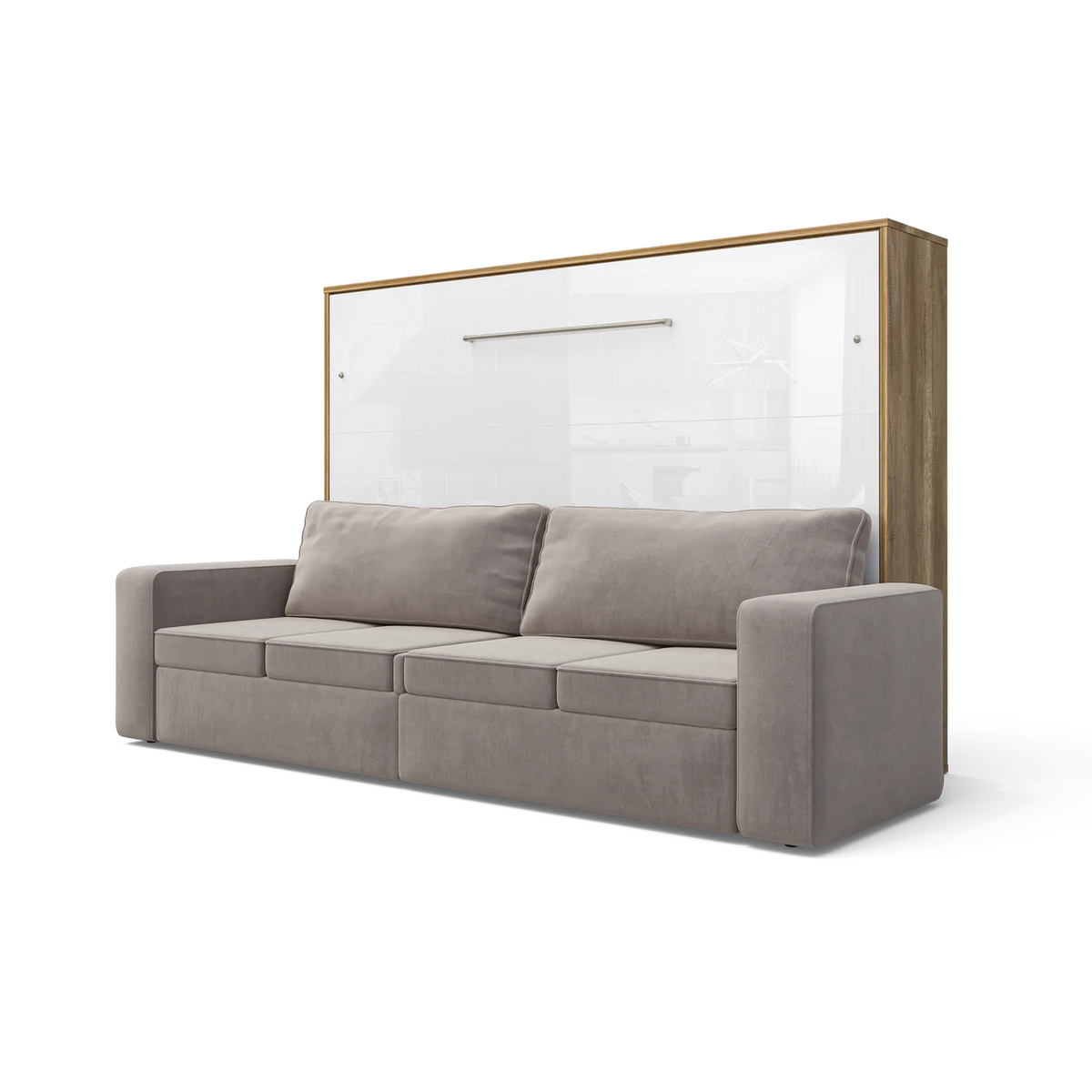 Maxima House Invento Murphy Bed with Couch Horizontal Wall Bed Europea ...