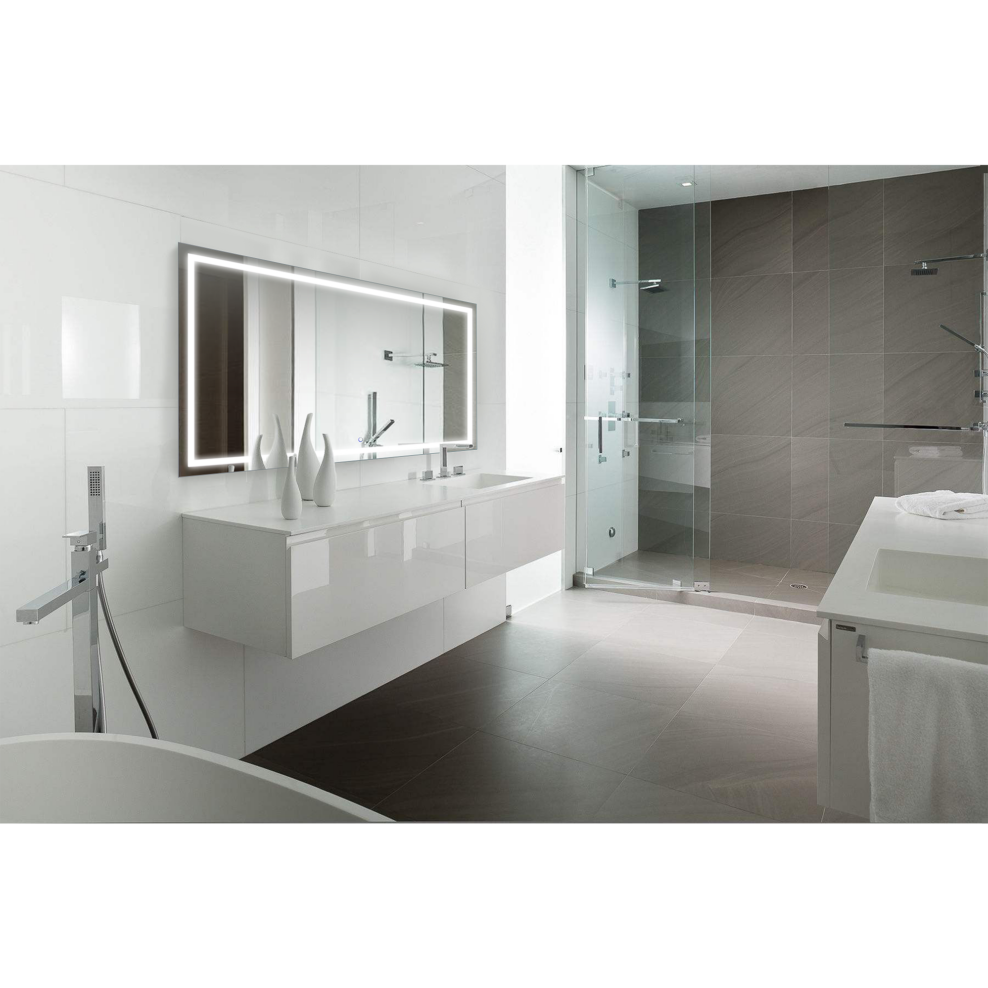 Krugg LED Bathroom Mirrors — Elegant Home USA