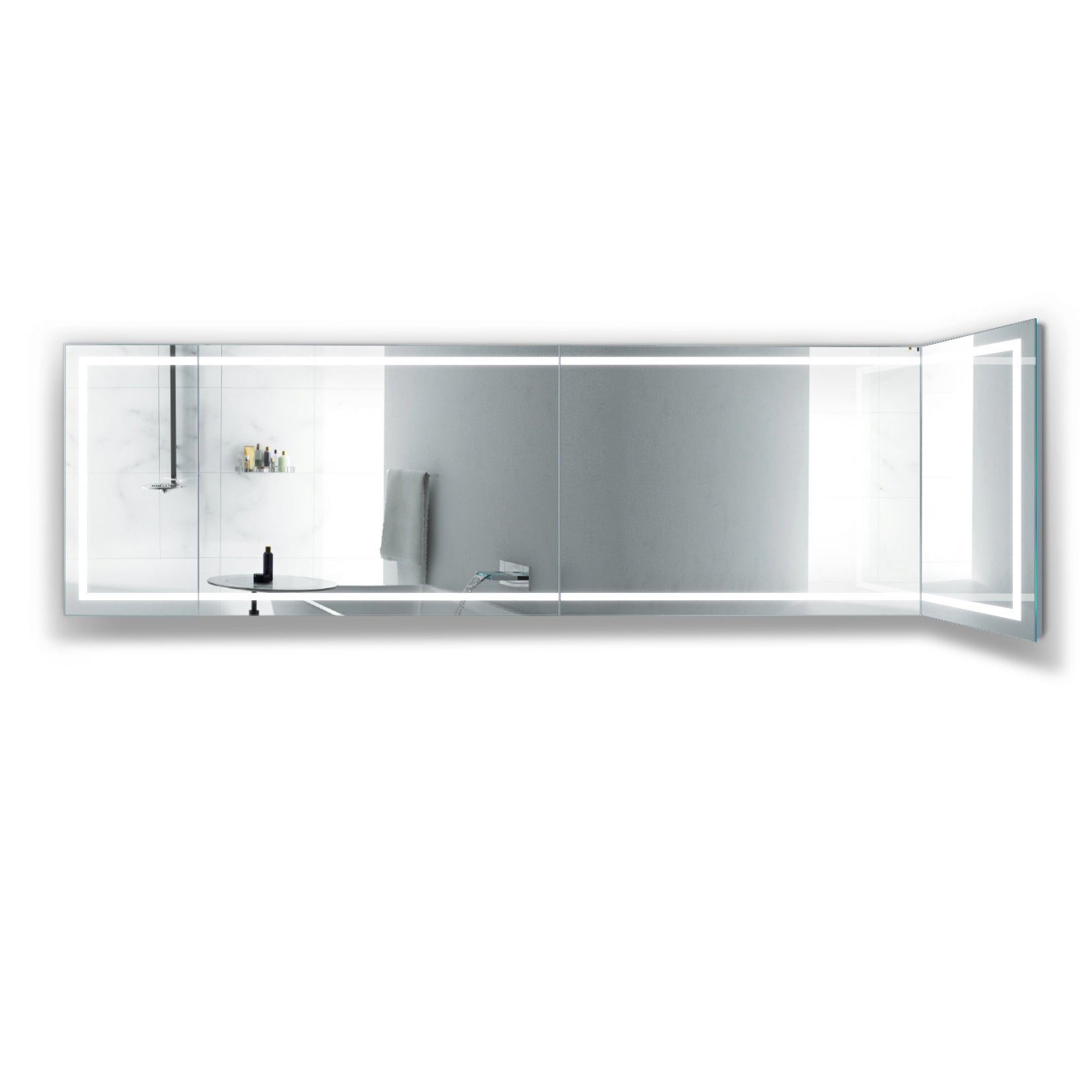 Krugg LED Bathroom Mirrors — Elegant Home USA