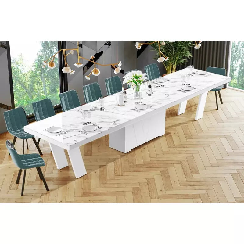 Maxima House Aleta Dining Table Set HU0080K-332GR — Elegant Home USA