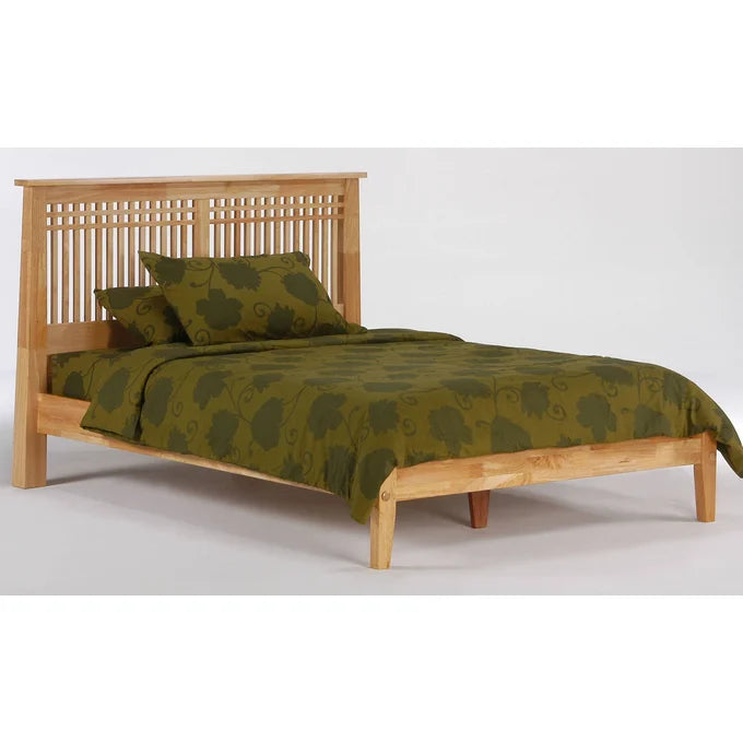 Night and Day Furniture King Solstice Bed in natural finish (P Series ...